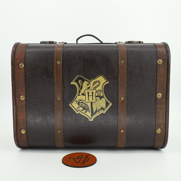 Warner Bros. | Other | Harry Potter Hogwarts Stationary Leather Wood ...